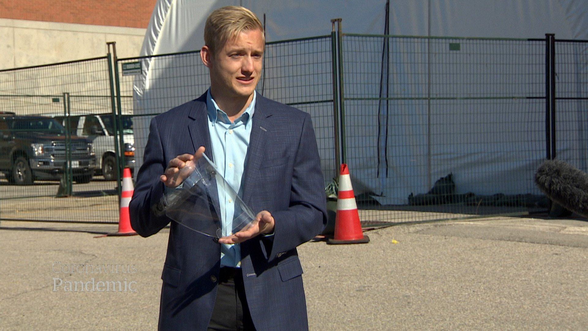 CBC The National: How Companies Pivoted to Making Medical Face Shields ...