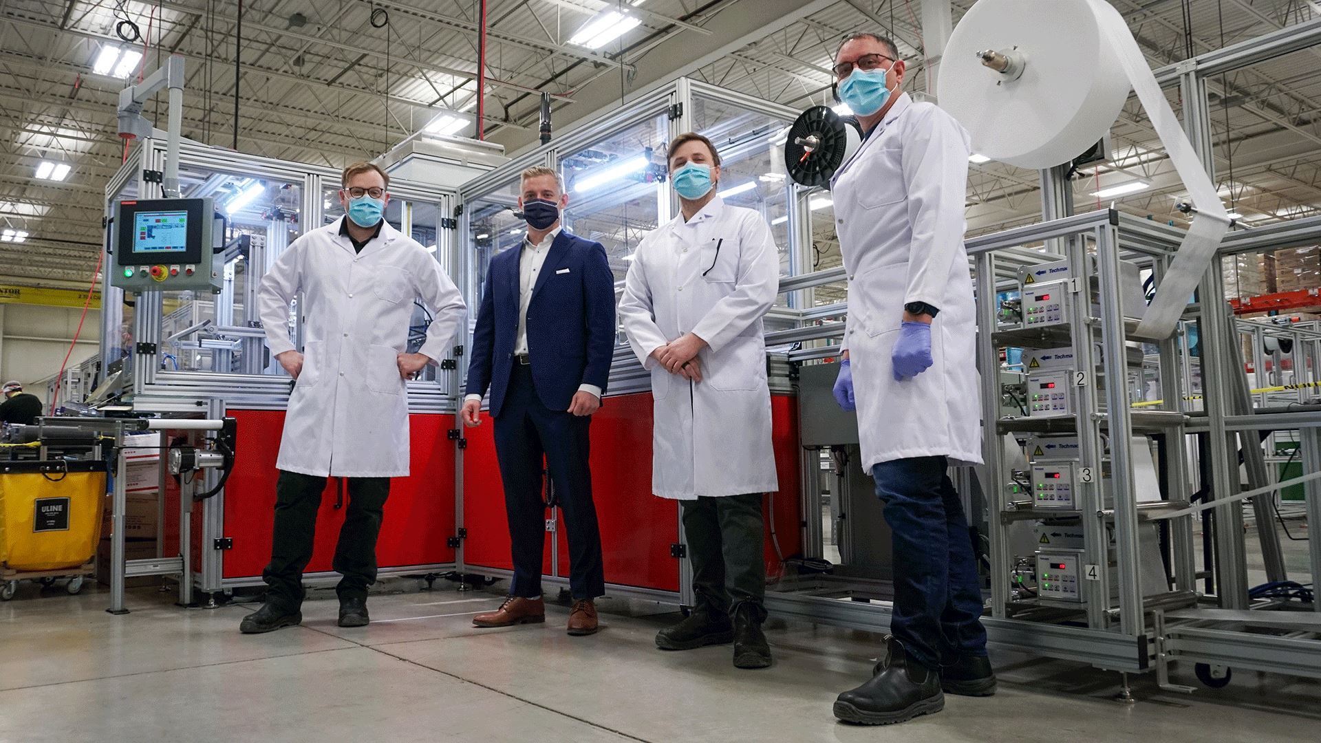 The Canadian Shield Announces Launch of Proprietary Medical Mask Manuf
